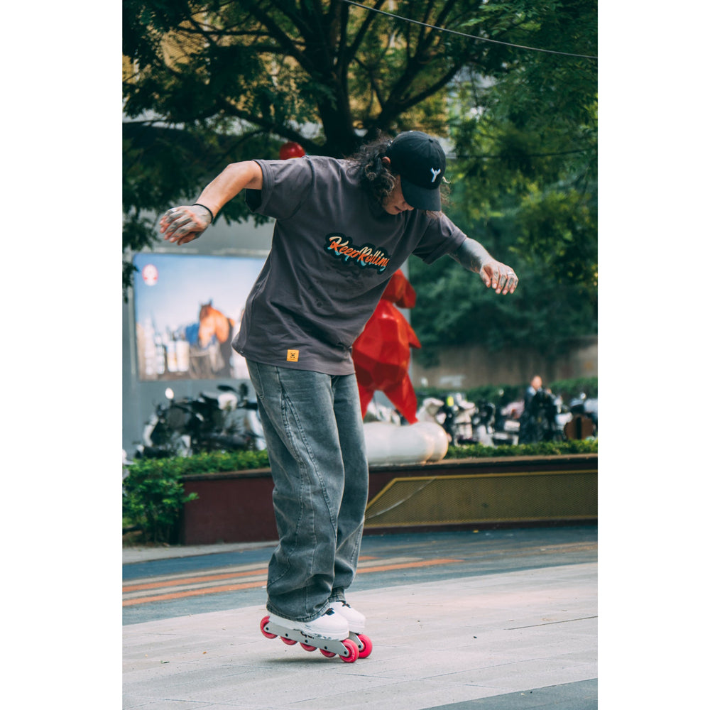 YOYO Keep Rolling Vintage Style T-Shirt - Thisissoul