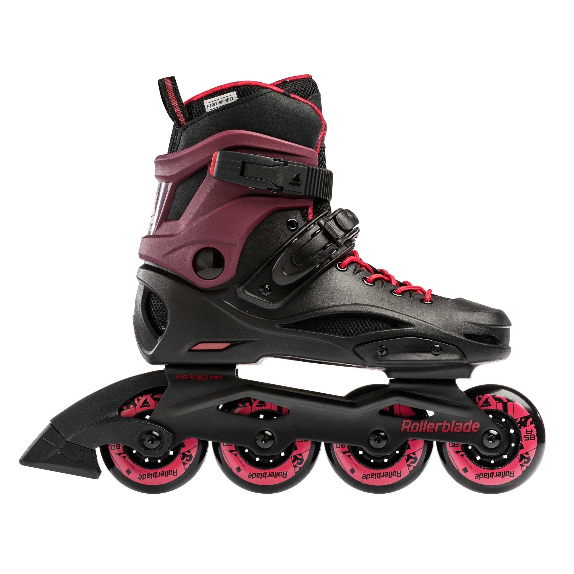 Rollerblade Twister Edge black warmred - Thisissoul
